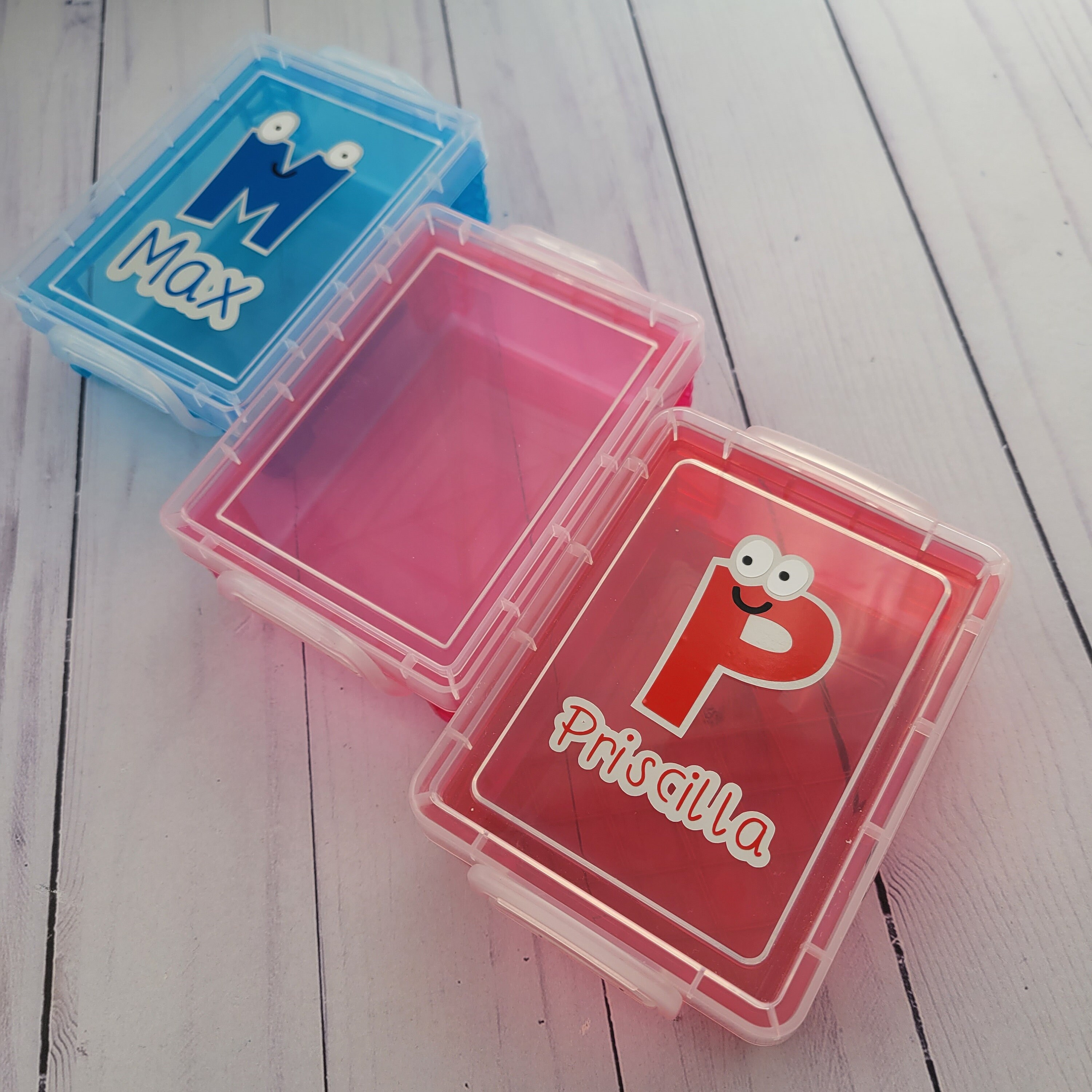 Personalized Student Name Crayon Box Holder School Supplies | Etsy