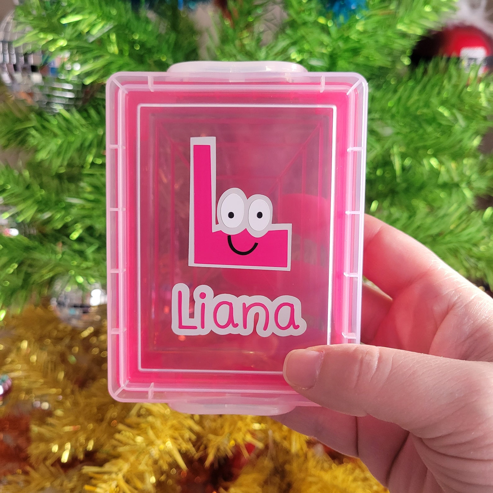 Personalized Student Name Crayon Box Holder School Supplies - Etsy