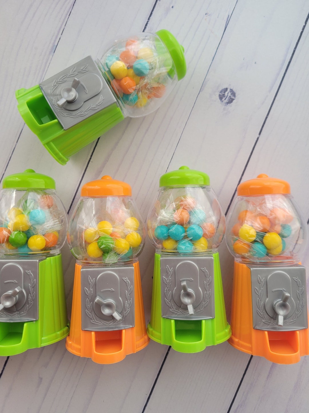 Personalized Gumball Machine Birthday Party Favor Shower Gift Color ...