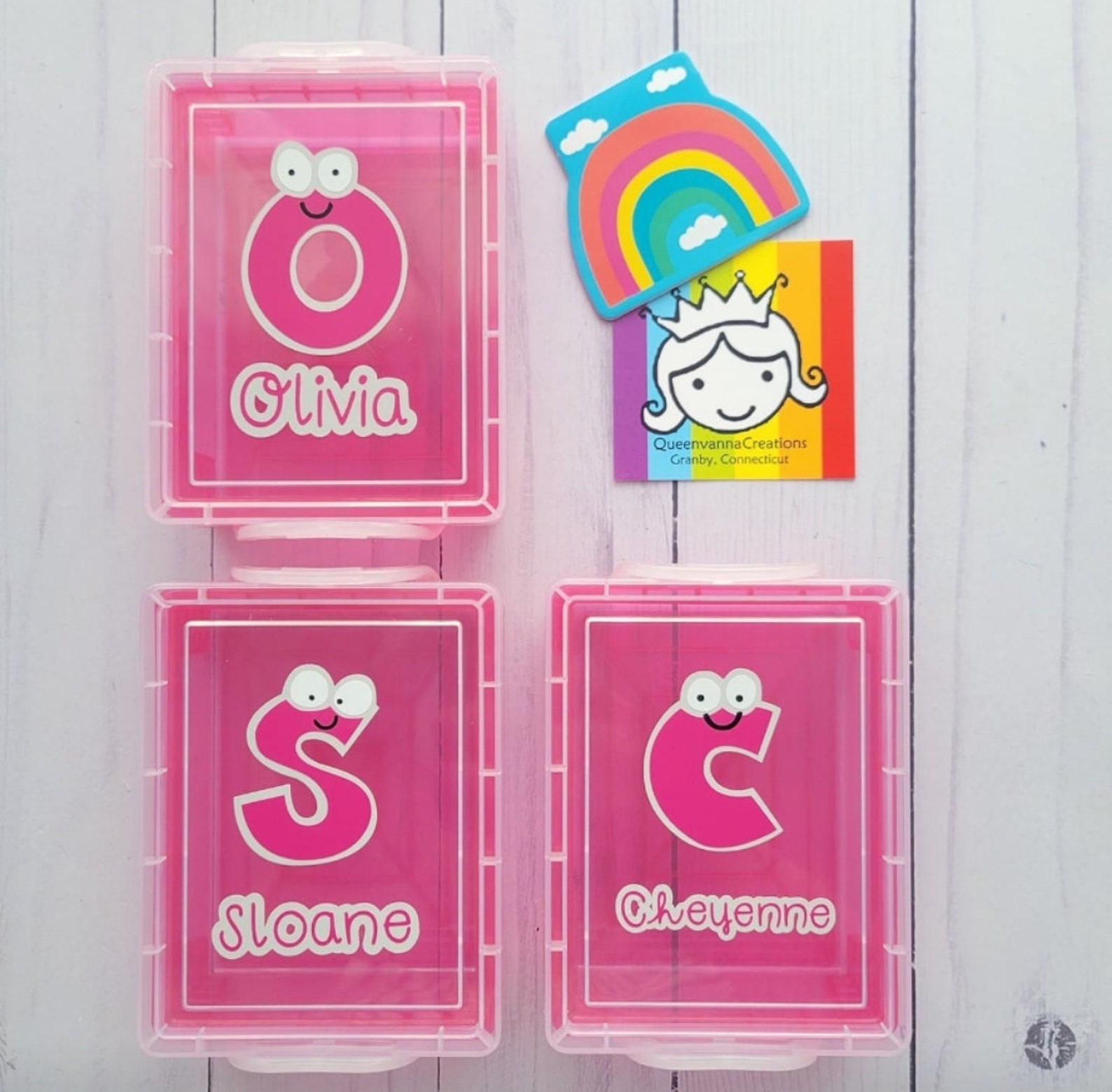 Personalized Student Name Crayon Box Holder School Supplies - Etsy