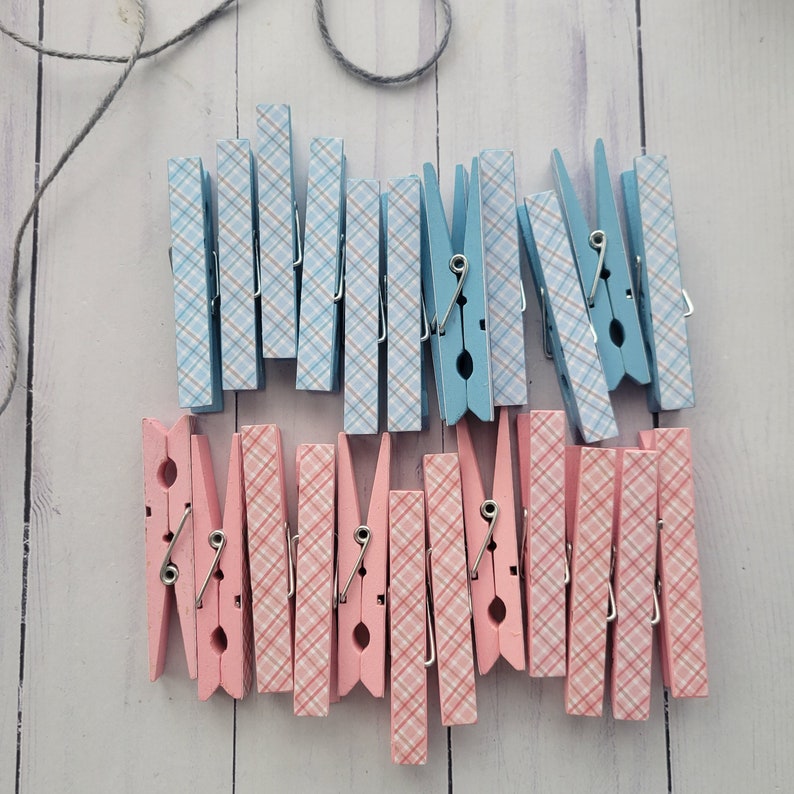 Photo Clothesline Baby Shower Gift Games Cards Banner - Etsy