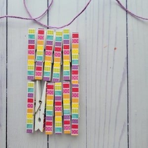 Photo Clothesline, Baby Shower Gift Games, Banner Bunting, Multi ...