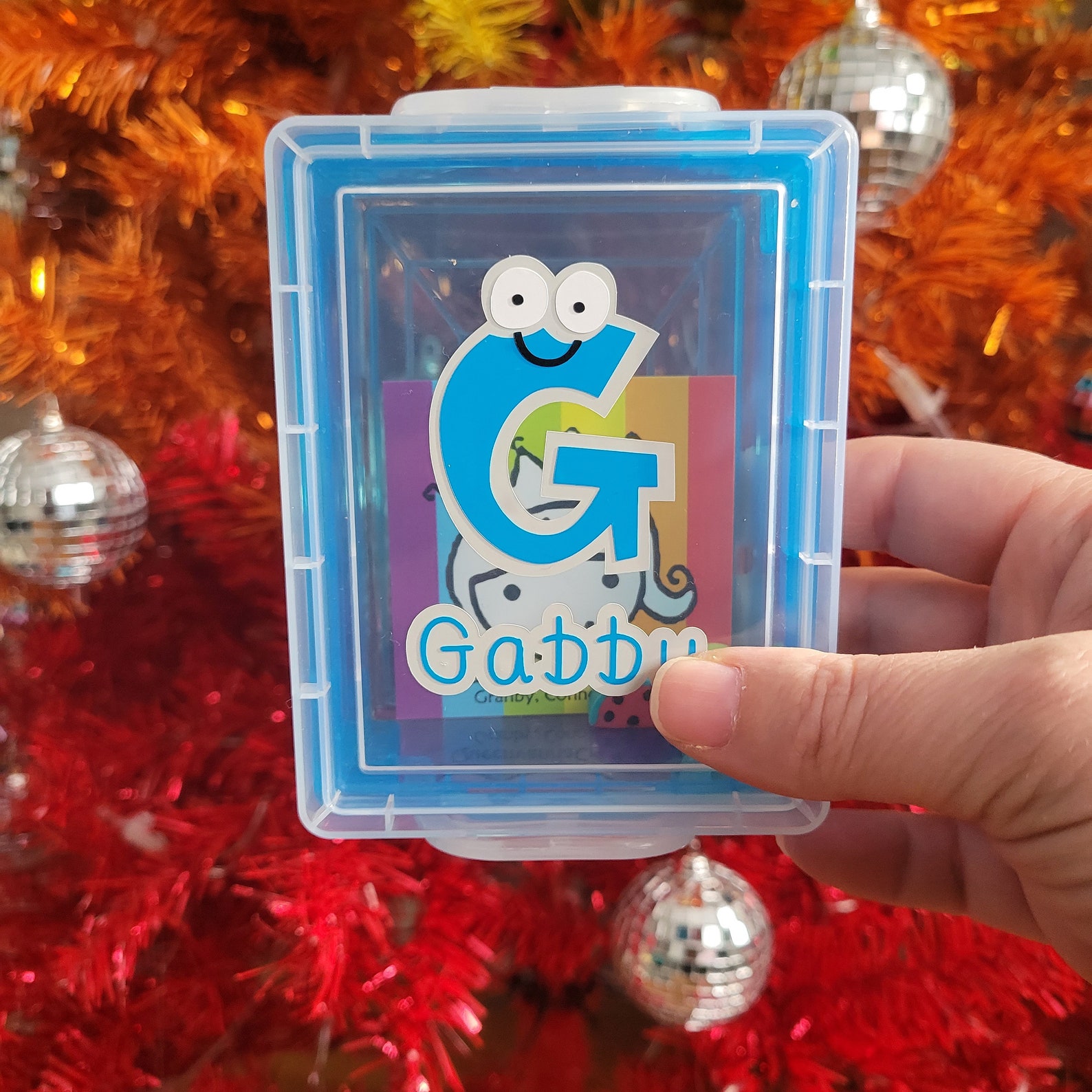 Personalized Student Name Crayon Box Holder School Supplies - Etsy