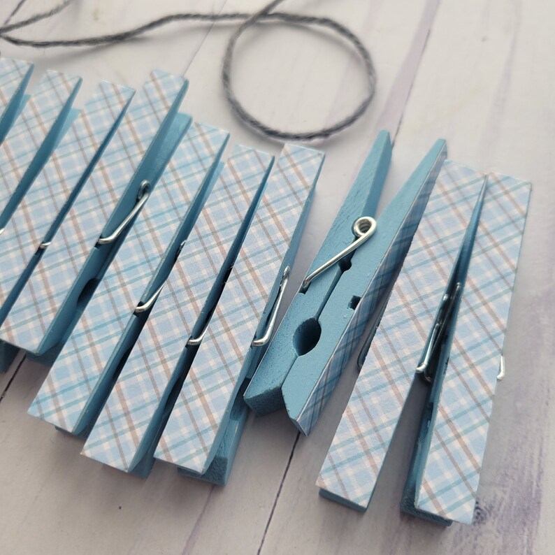 Photo Clothesline Baby Shower Gift Games Cards Banner - Etsy