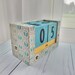 Perpetual Wooden Block Calendar Wood Desk Decor Sweet Honey Bees on ...
