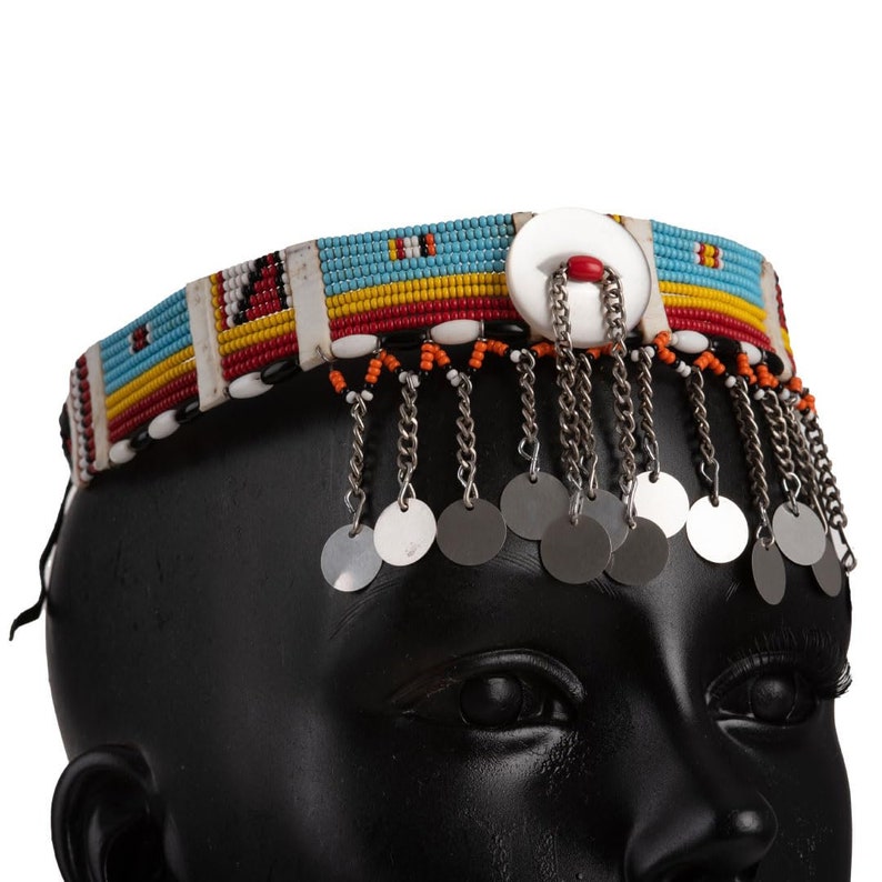 Handcrafted Maasai Beaded Choker: African Tribal Necklace - Etsy
