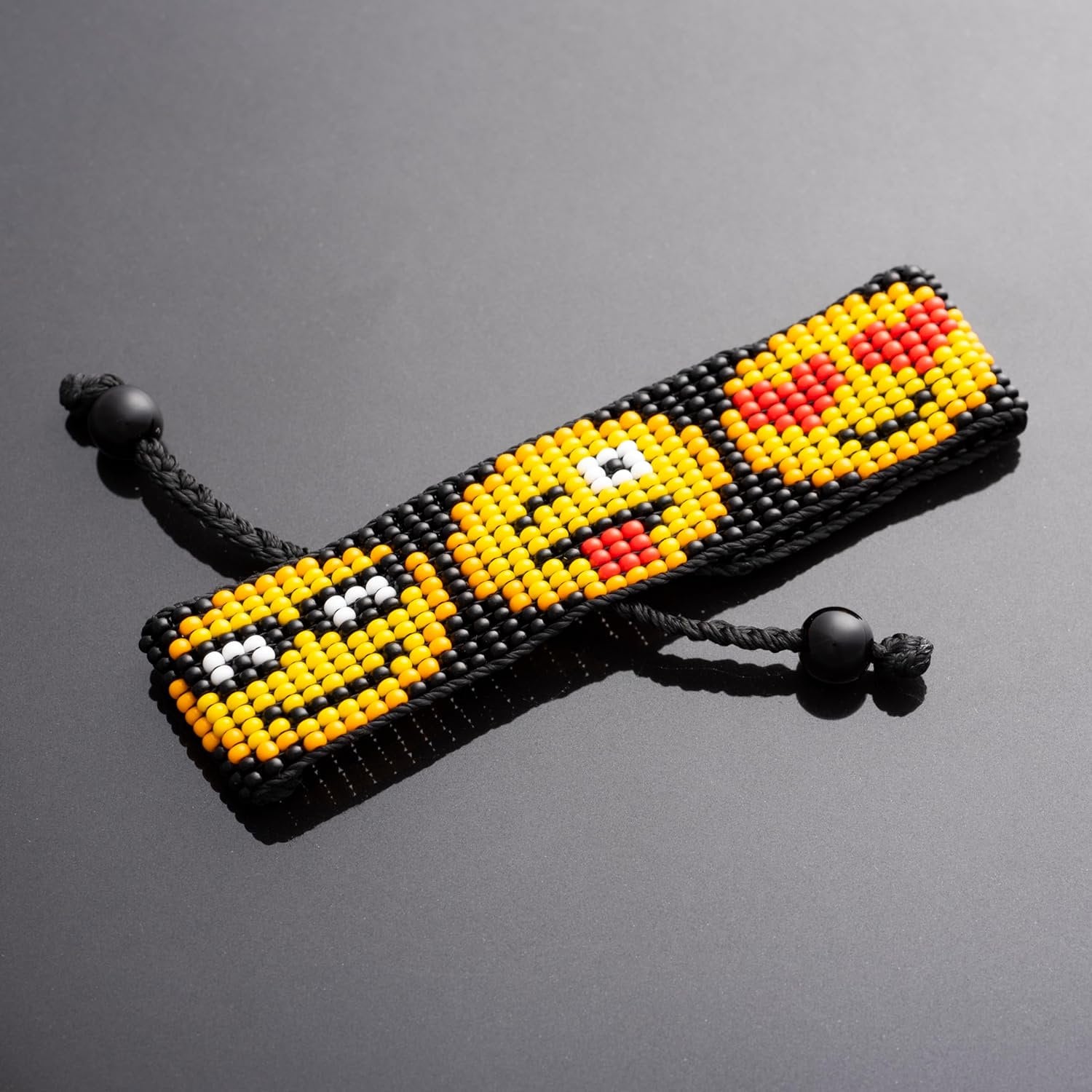Handmade Adjustable Emoji Bracelet: Express Your Mood in Style - Etsy
