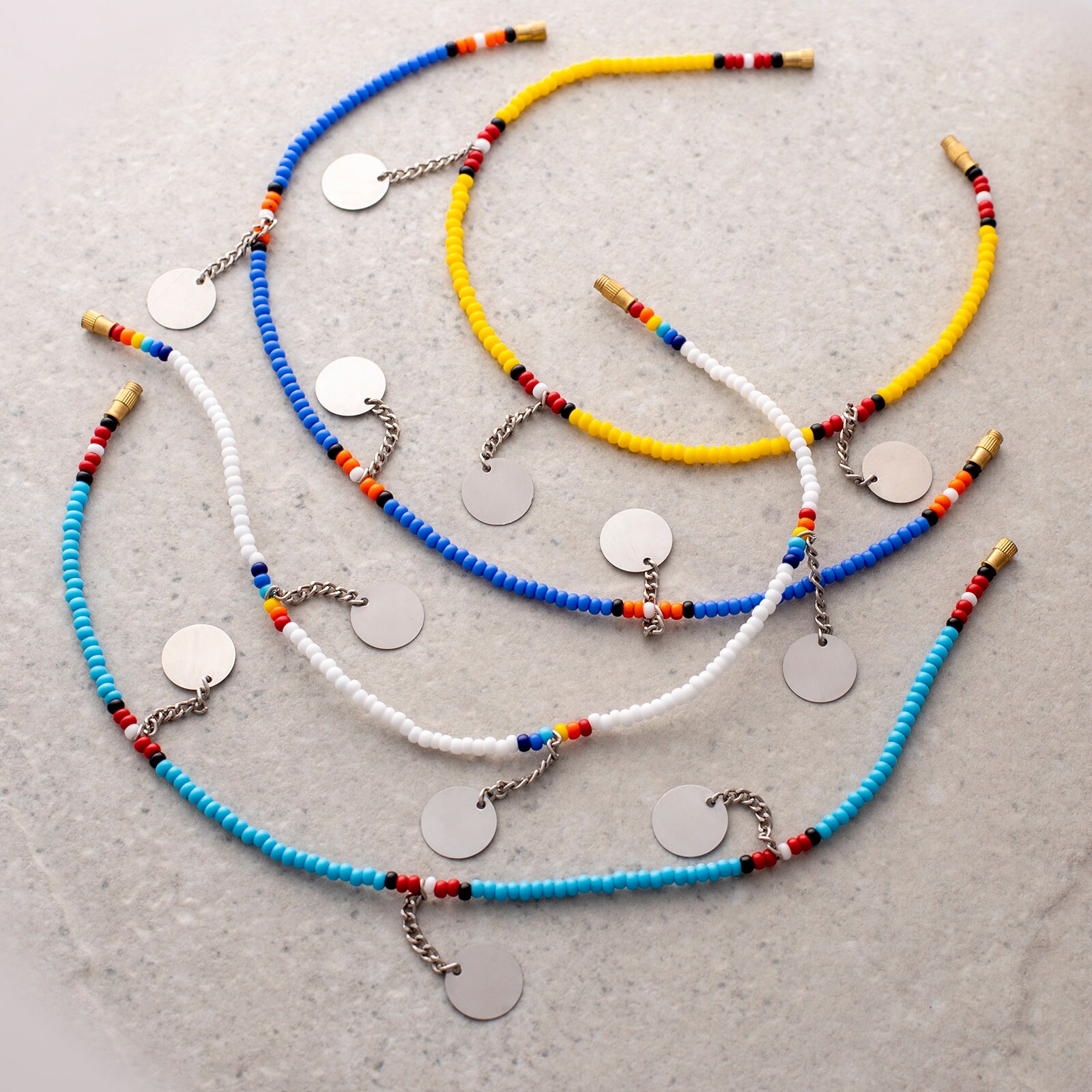 Handcrafted Maasai Anklets: Authentic African Style With Glass Beads - Etsy