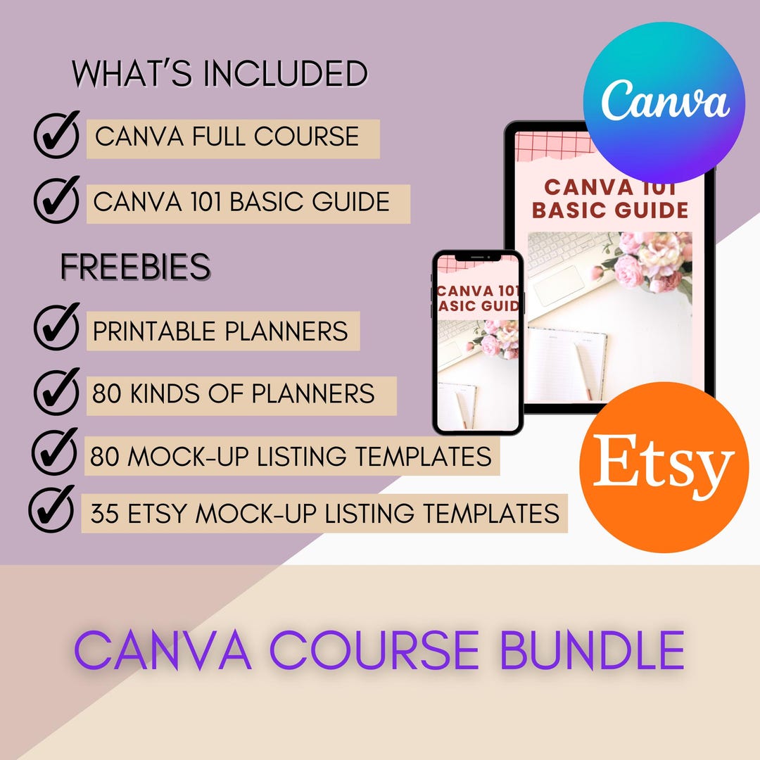 Canva Course Bundle Master Canva Design and Marketing Essentials With ...