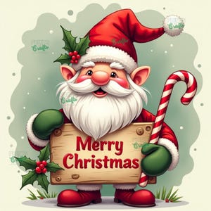 High-quality Santa PNG Images Christmas Clipart Holiday Digital ...