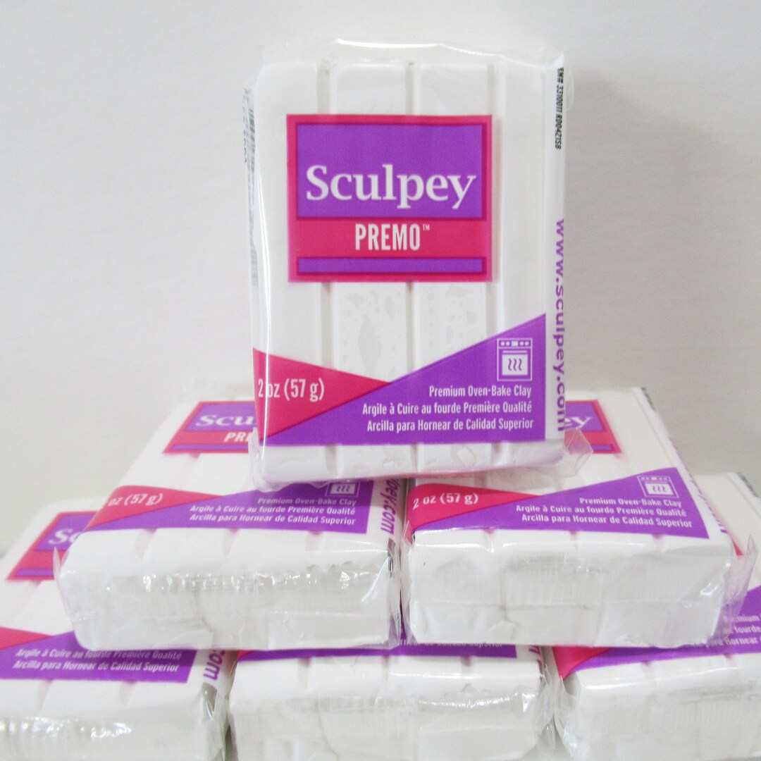Premo White 2 Ounce Block Polymer Clay - Etsy