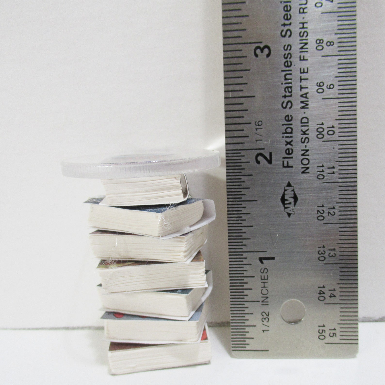 Miniature Stack of Books as a Side Table With or Without a - Etsy