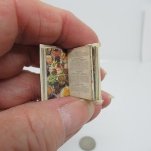 Miniature Vintage Cook Book 1:12 - Etsy