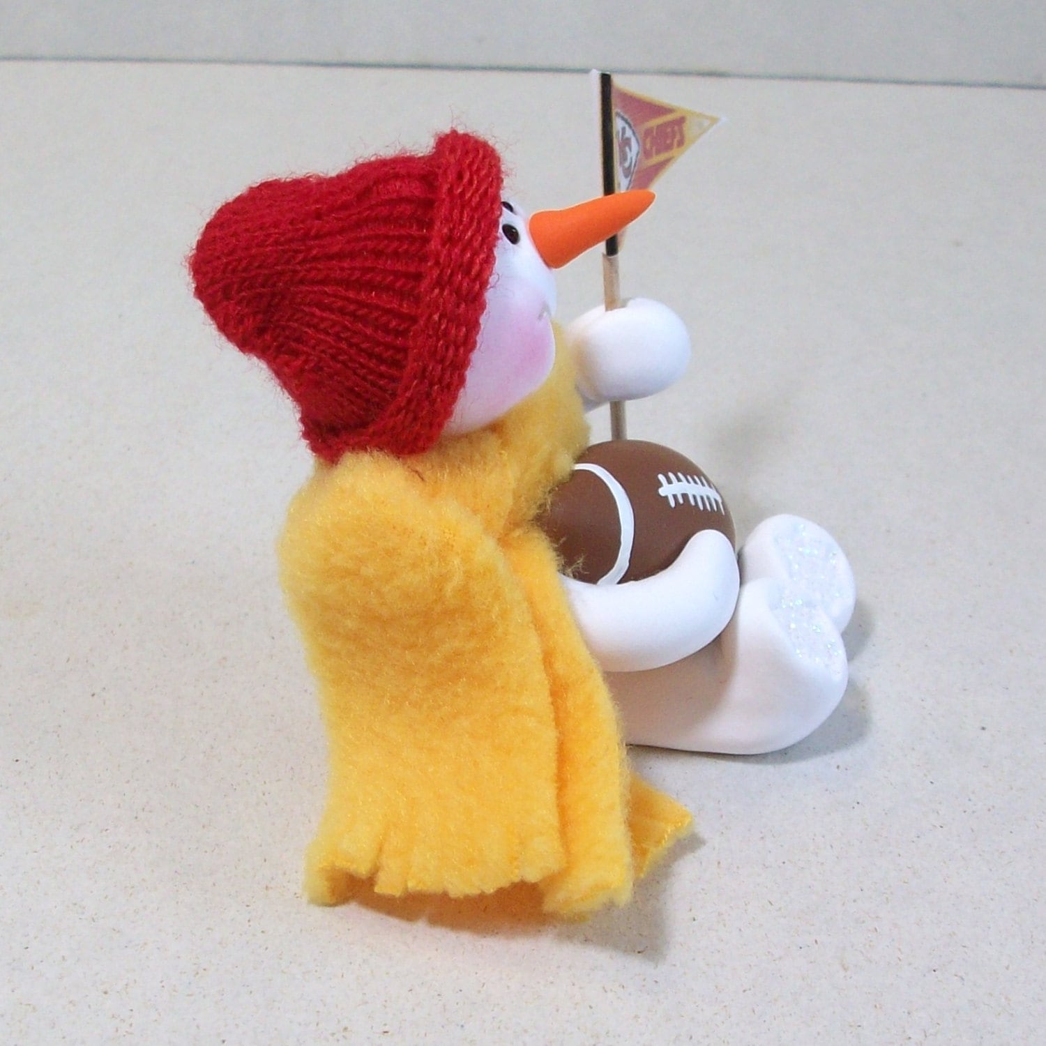 Kansas City Chiefs Snowman Ornament - Etsy