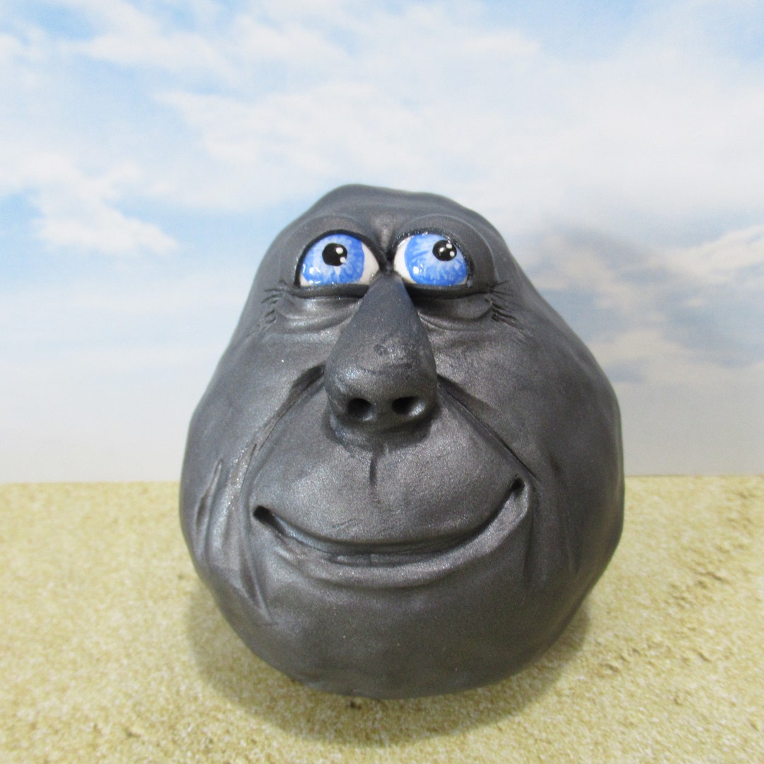 Abe the Rock Person Handmade - Etsy