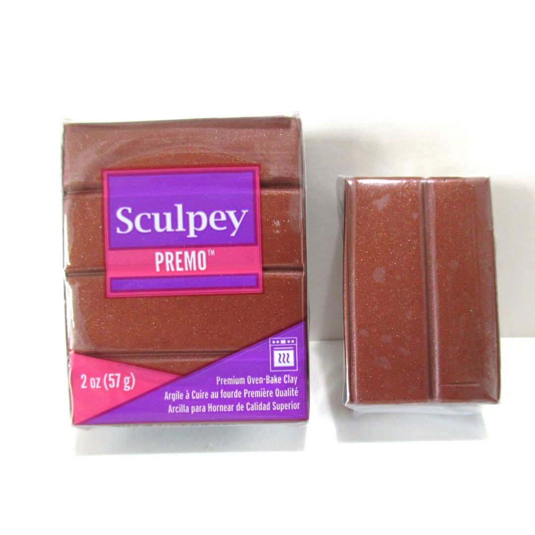 Bronze Premo 1 or 2 Ounce Block Polymer Clay - Etsy