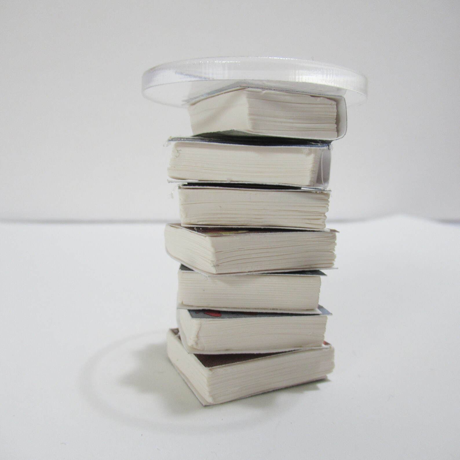 Miniature Stack of Books as a Side Table With or Without a - Etsy