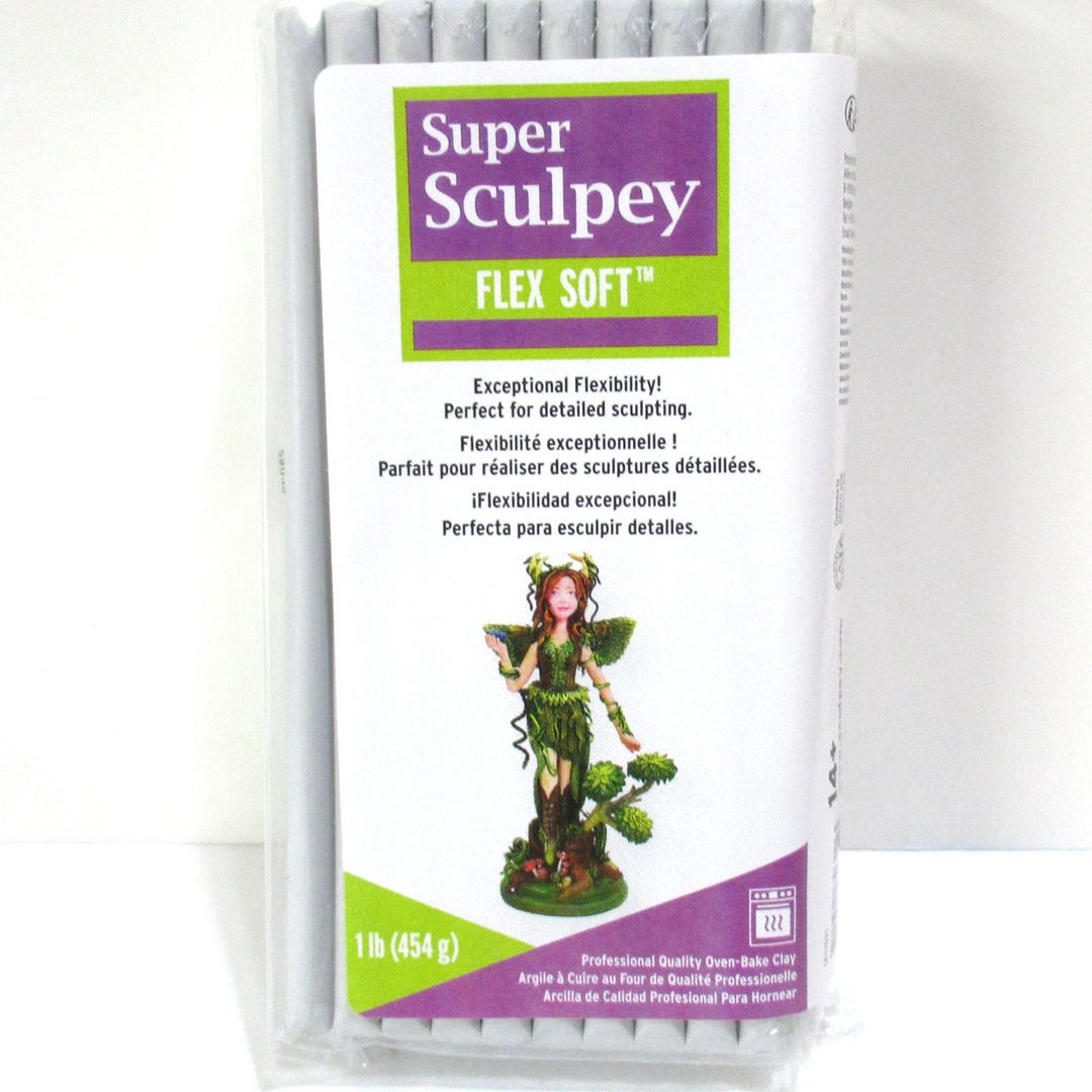 Super Sculpey Flex Firm Clay Gray, DIY Texture Mats - Etsy