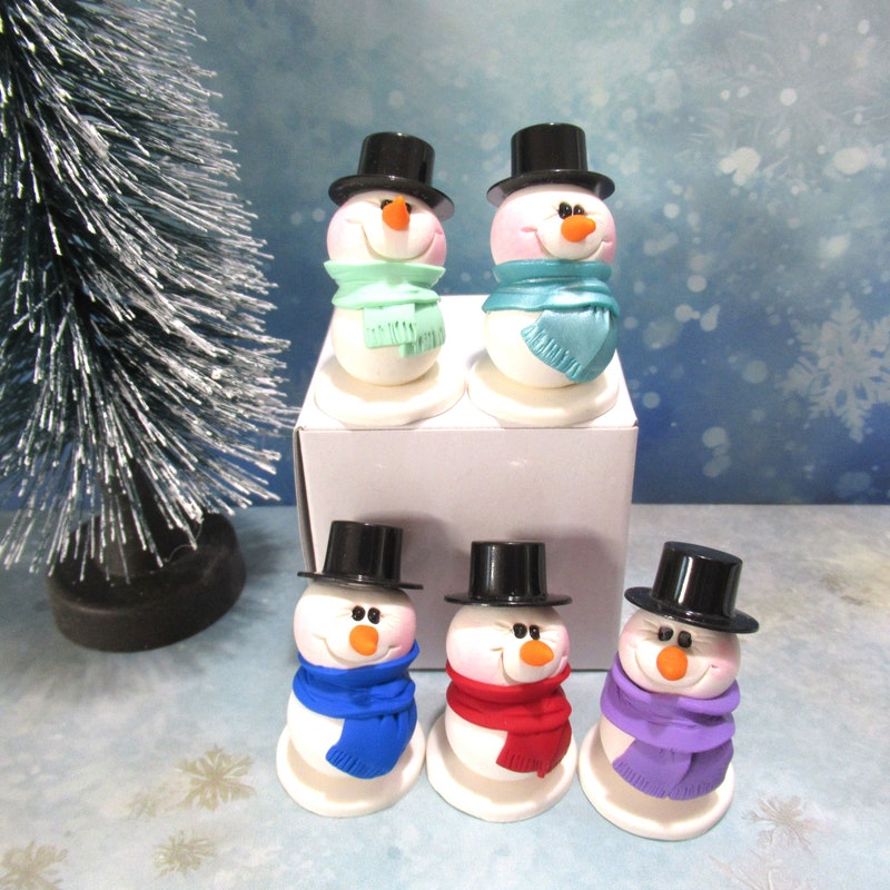Miniature Snowman - Etsy