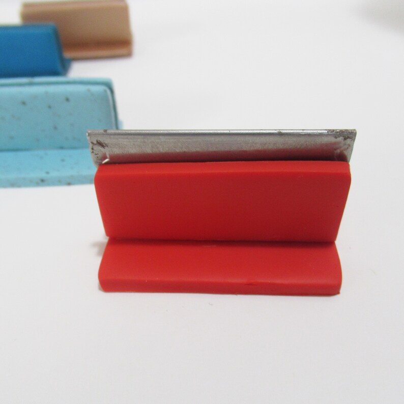 Single Edge Razor Blade Safety Holder Choice of Colors - Etsy