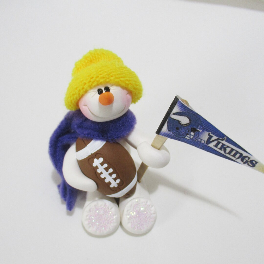 Minnesota Vikings: Snowman Ornament - Etsy