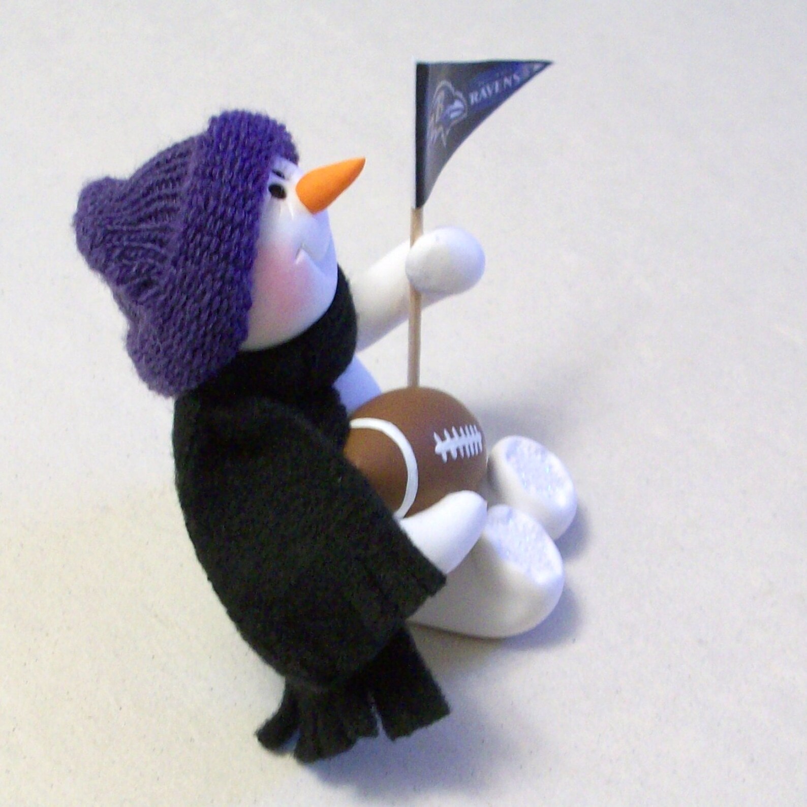 Baltimore Ravens Football Snowman Ornament - Etsy