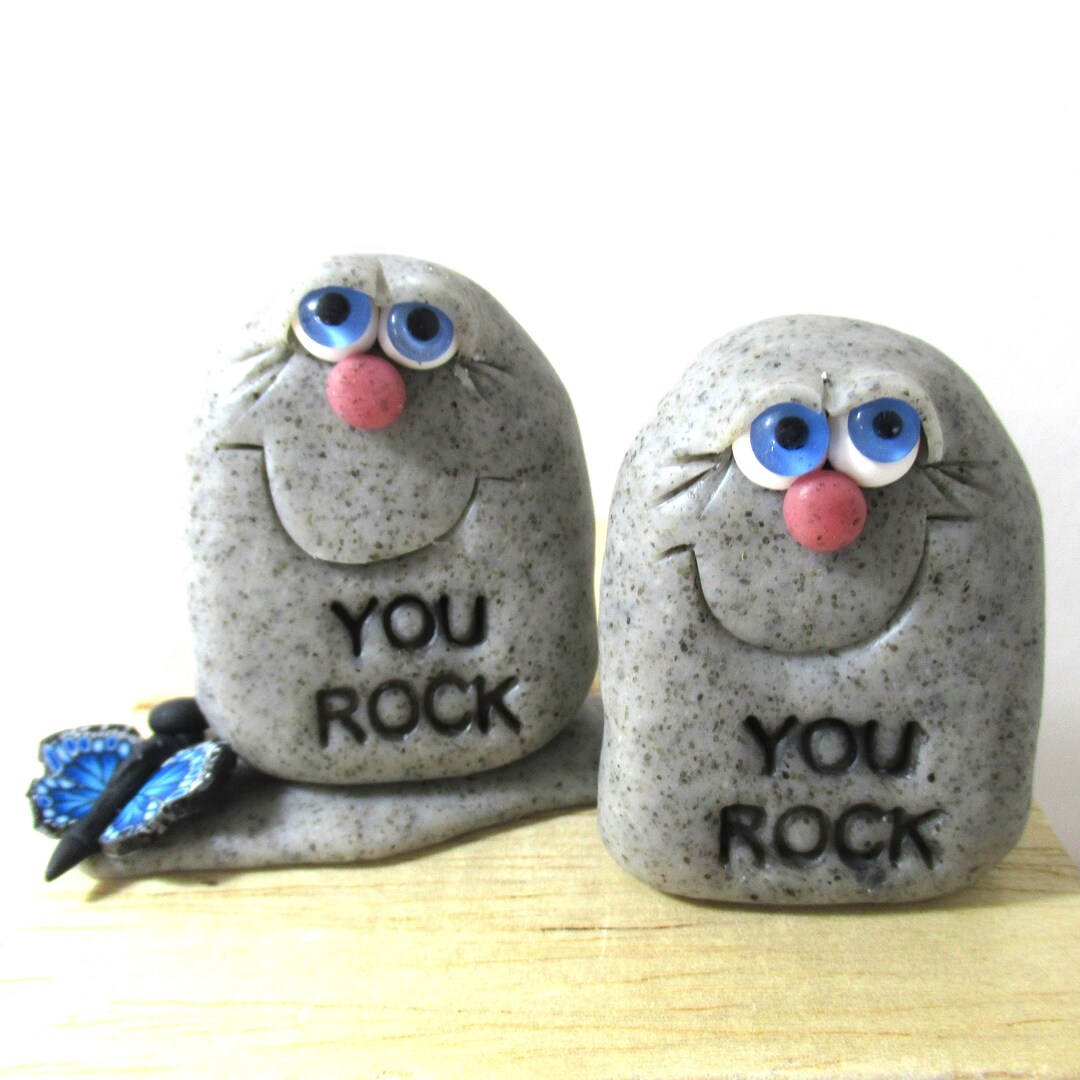 You Rock Person Desk Top Decoration Choose Your Style - Etsy
