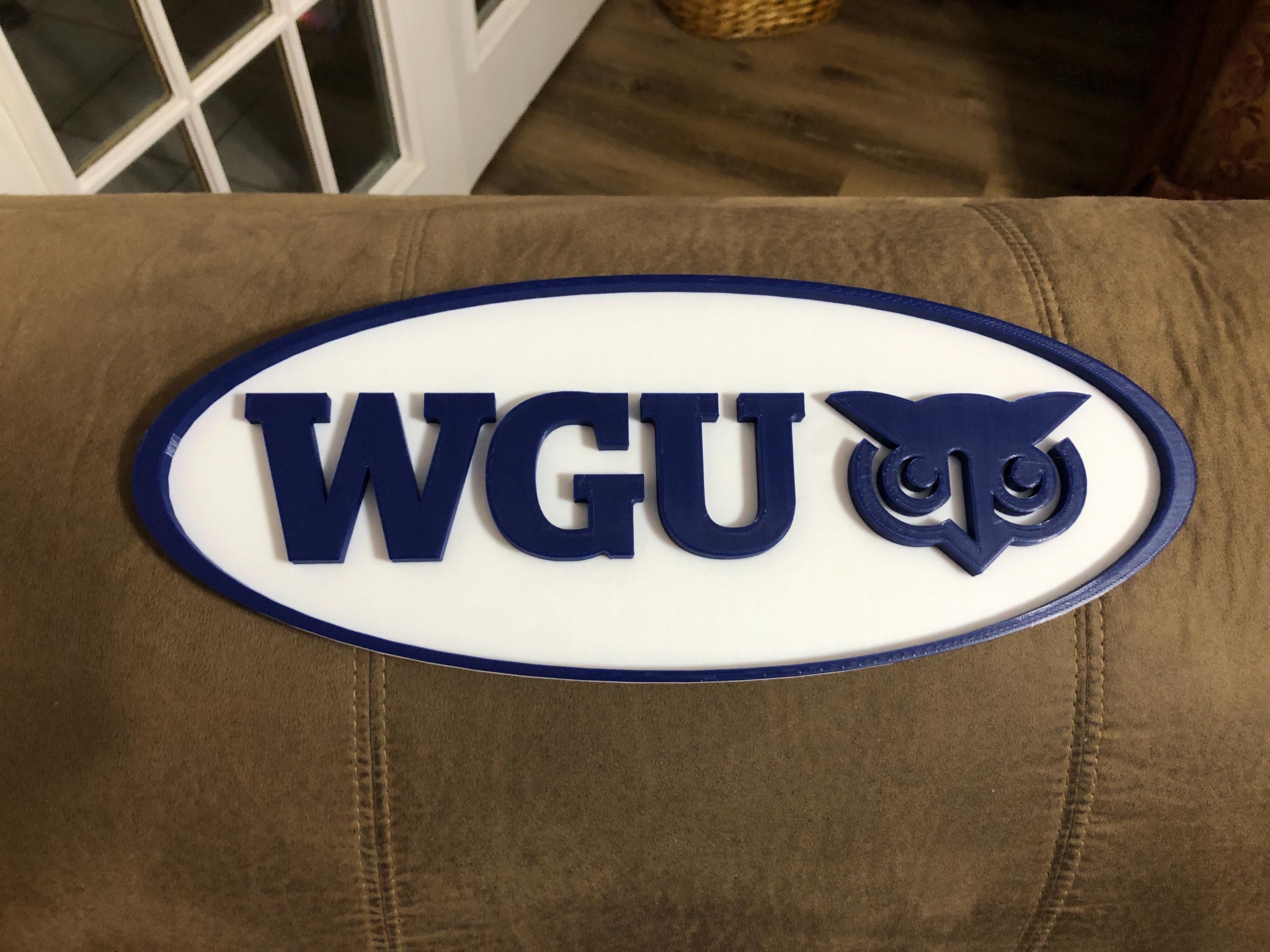 WGU 3D Printed Sign - Etsy
