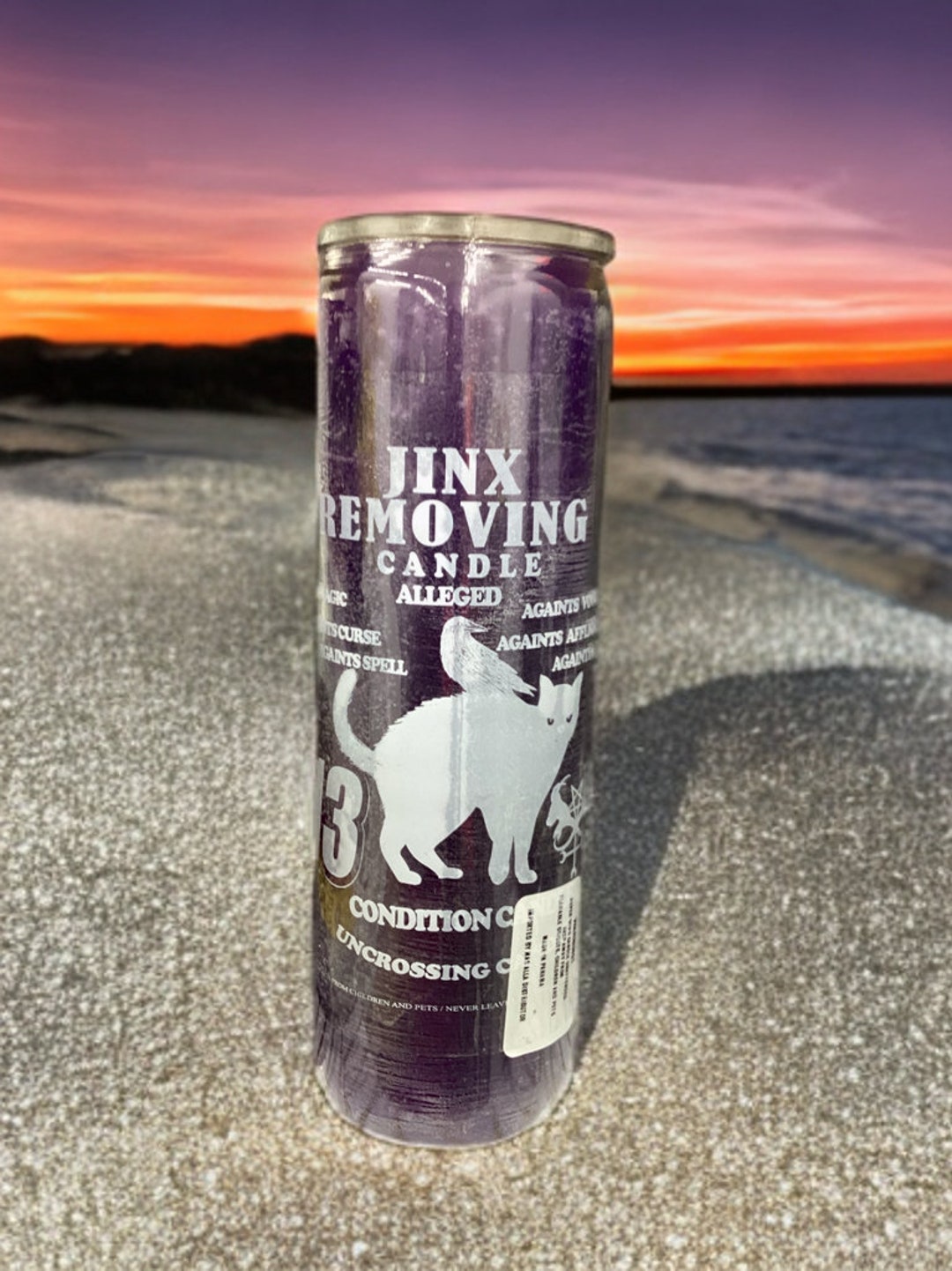 Jinx Removing Candle - Etsy