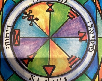 The First Pentacle of Jupiter Attunement - Etsy