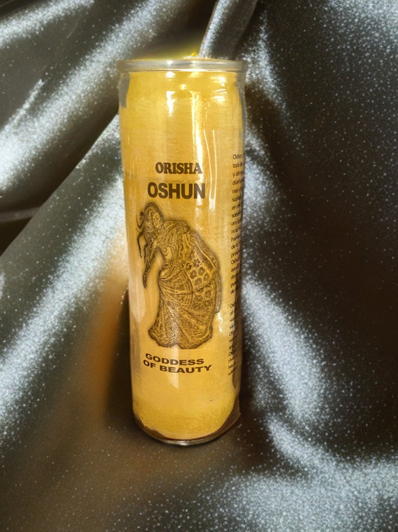Orisha Oshun 7 Day Candle - Etsy