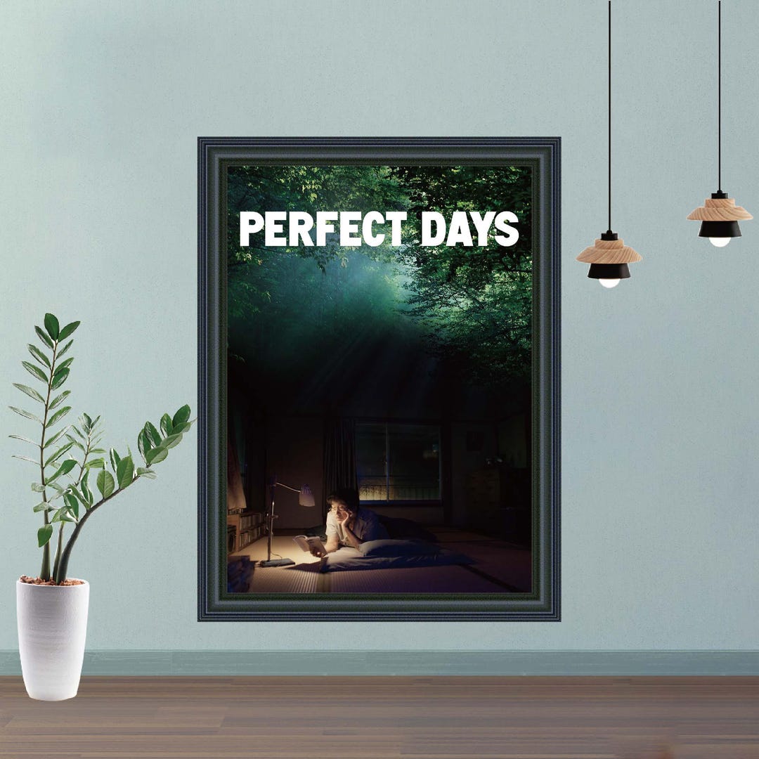 Perfect Days Movie Poster, Personalized Gift, Perfect Days Classic ...