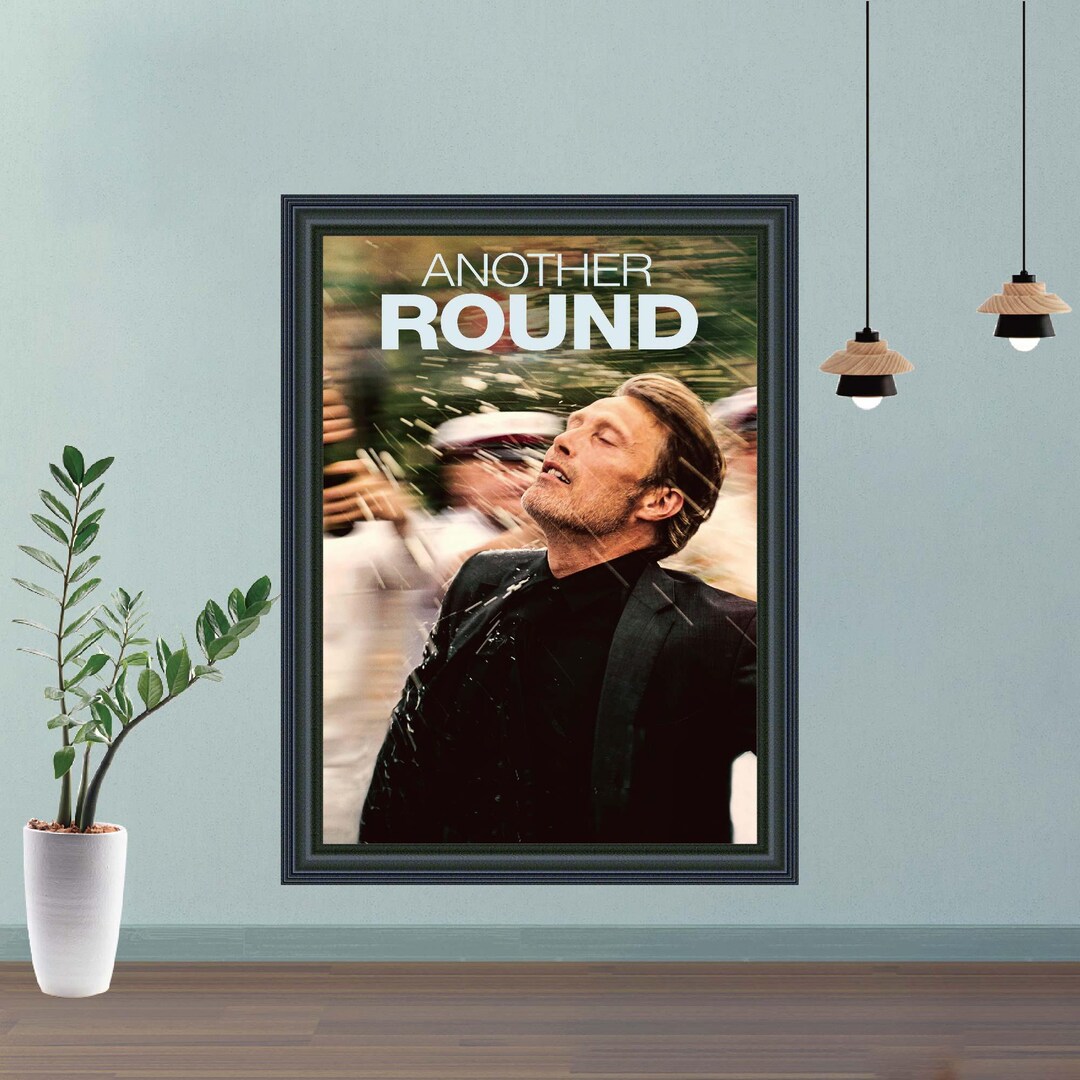Another Round Movie Poster, Classic Poster, Personalized Gift, American ...