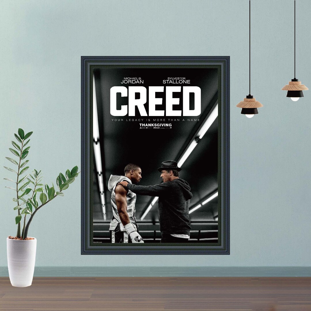 Creed Movie Poster, Classic Poster, Canvas Art Poster, Home Art Decor ...