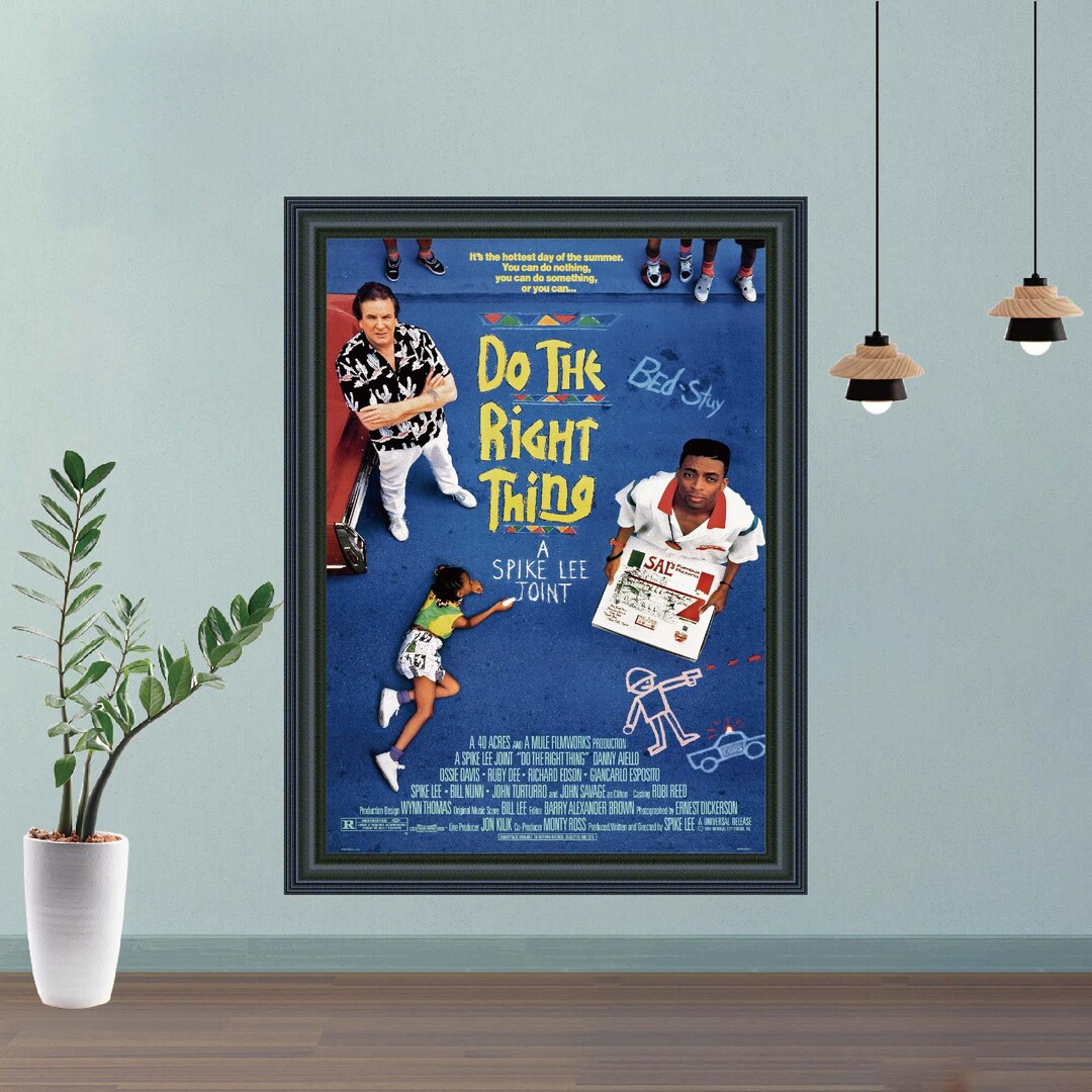 Do the Right Thing Movie Poster, Do the Right Thing Classic Poster ...