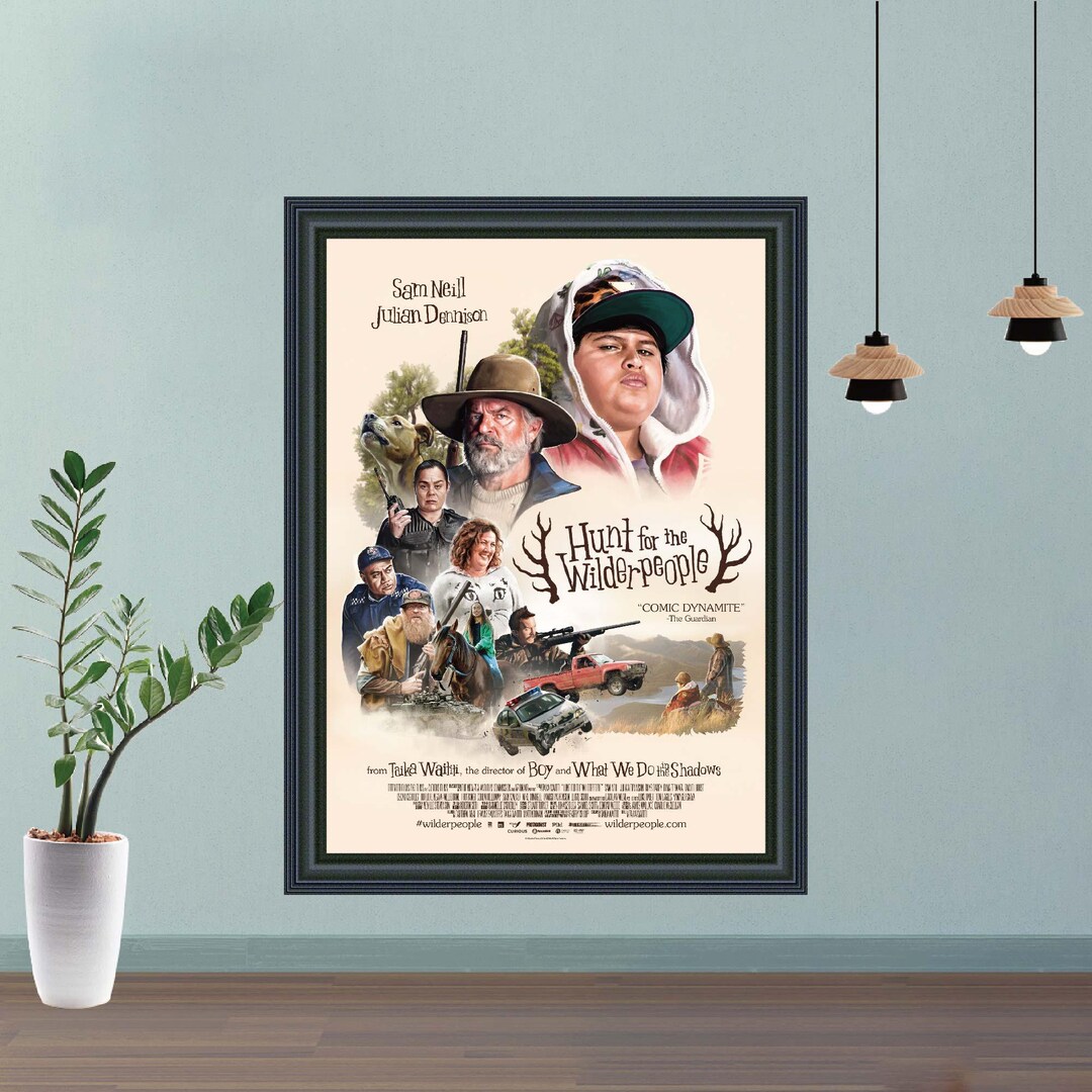 Hunt for the Wilderpeople Movie Poster, Personalized Gift, Hunt for the ...