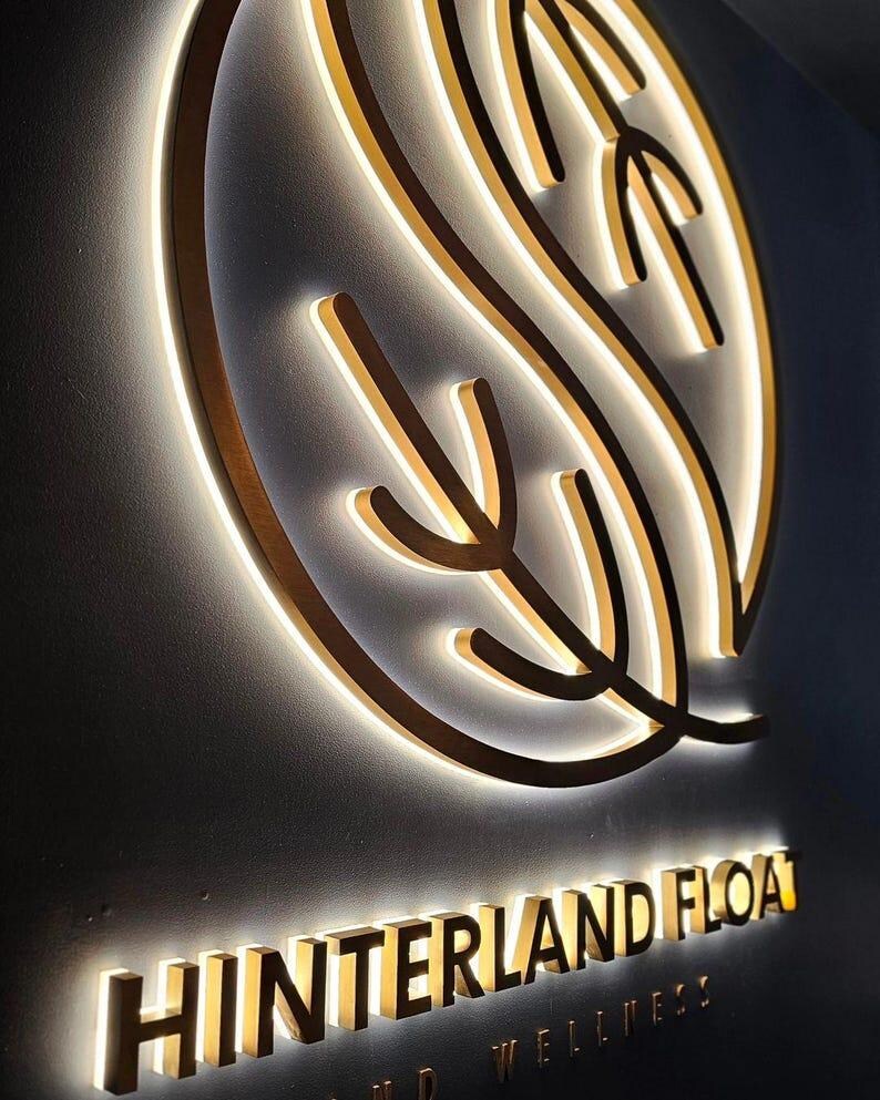 LED Backlit Sign, Laser Cut Sign, Clinic Sign, Business Signboard ...