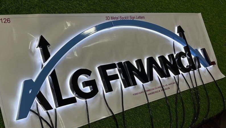 LED Backlit Sign, Laser Cut Sign, Clinic Sign, Business Signboard ...