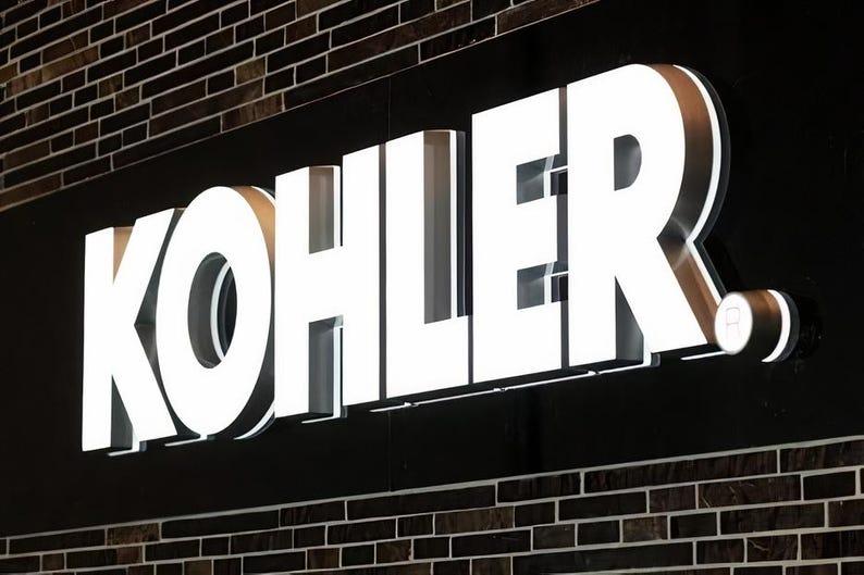 Metal Backlit Sign, LED Channel Letters, Front Illuminated Letters ...