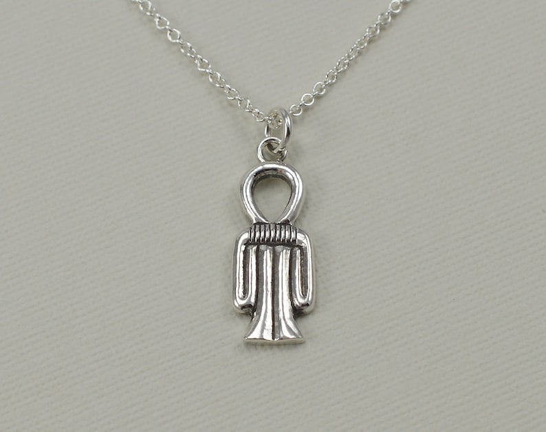 Tyet Amulet Pendant Necklace Sterling Silver Lost Wax Cast - Etsy UK
