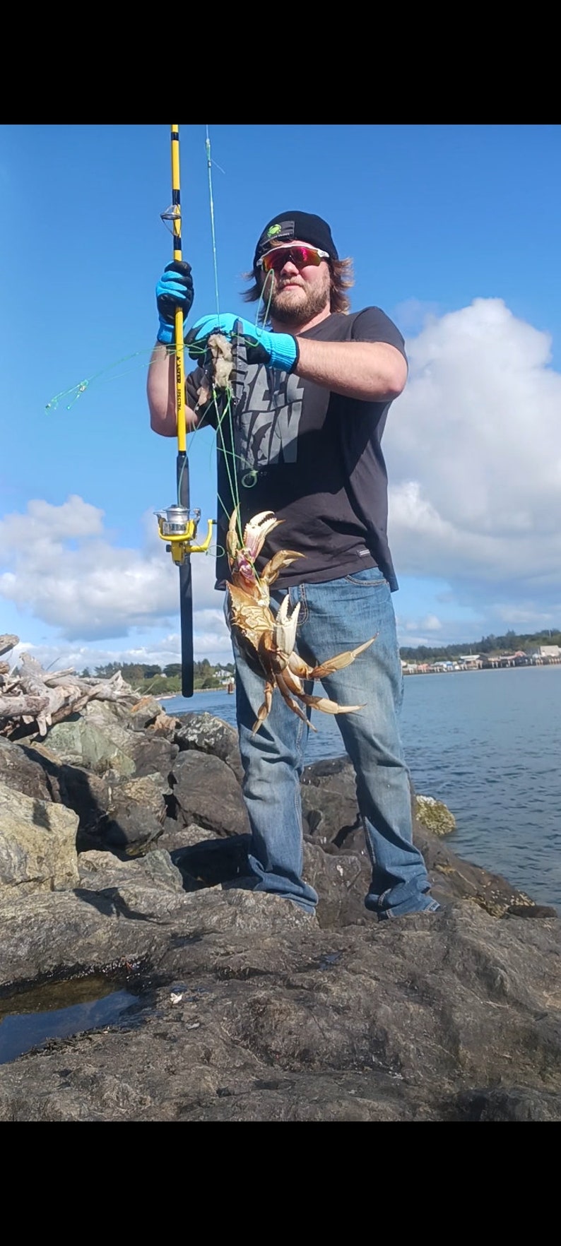 Stinson Crab Snare 10 Loop Submarine Pontoon With Bigger Stainless Steel Cage(uv Reactive) 8oz ...