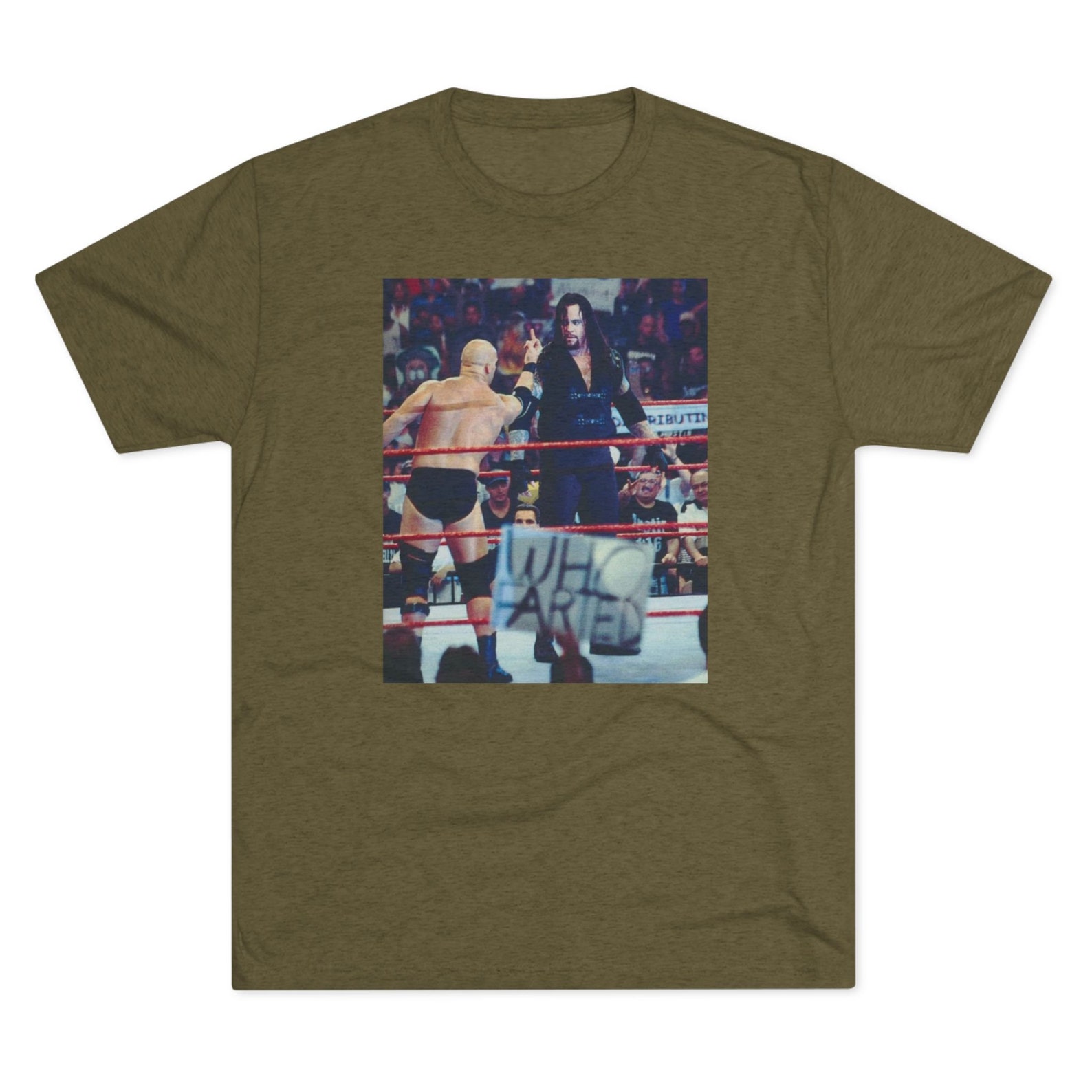 Stone Cold Steve Austin Flipping off the Undertaker T-shirt, WWE, Stone ...
