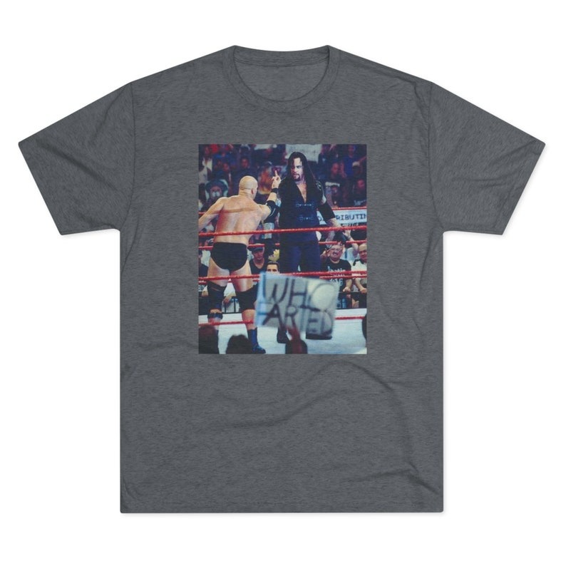 Stone Cold Steve Austin Flipping off the Undertaker T-shirt, WWE, Stone ...