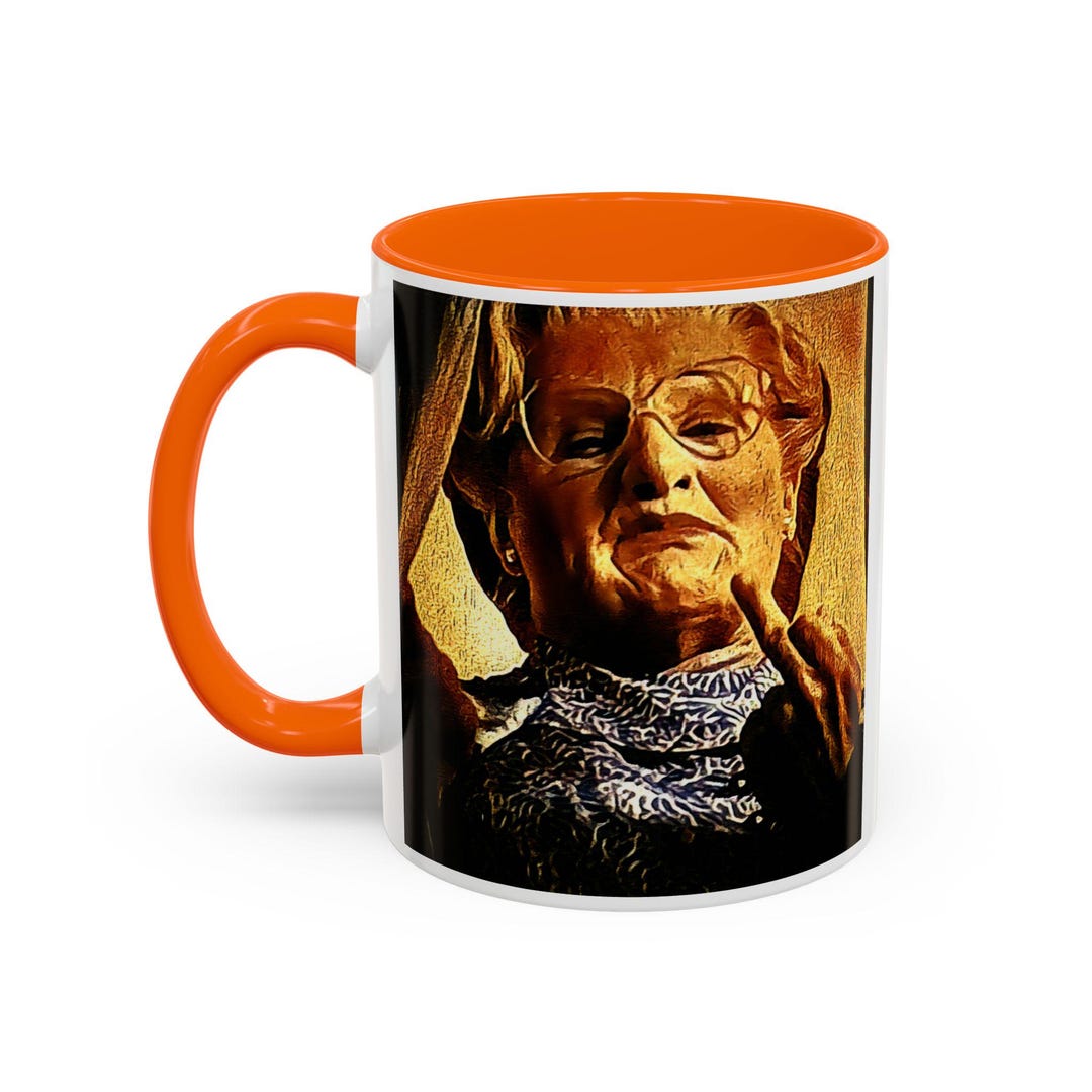 Mrs. Doubtfire Middle Finger Coffee Mug, Funny Movie Ceramic Cup ...