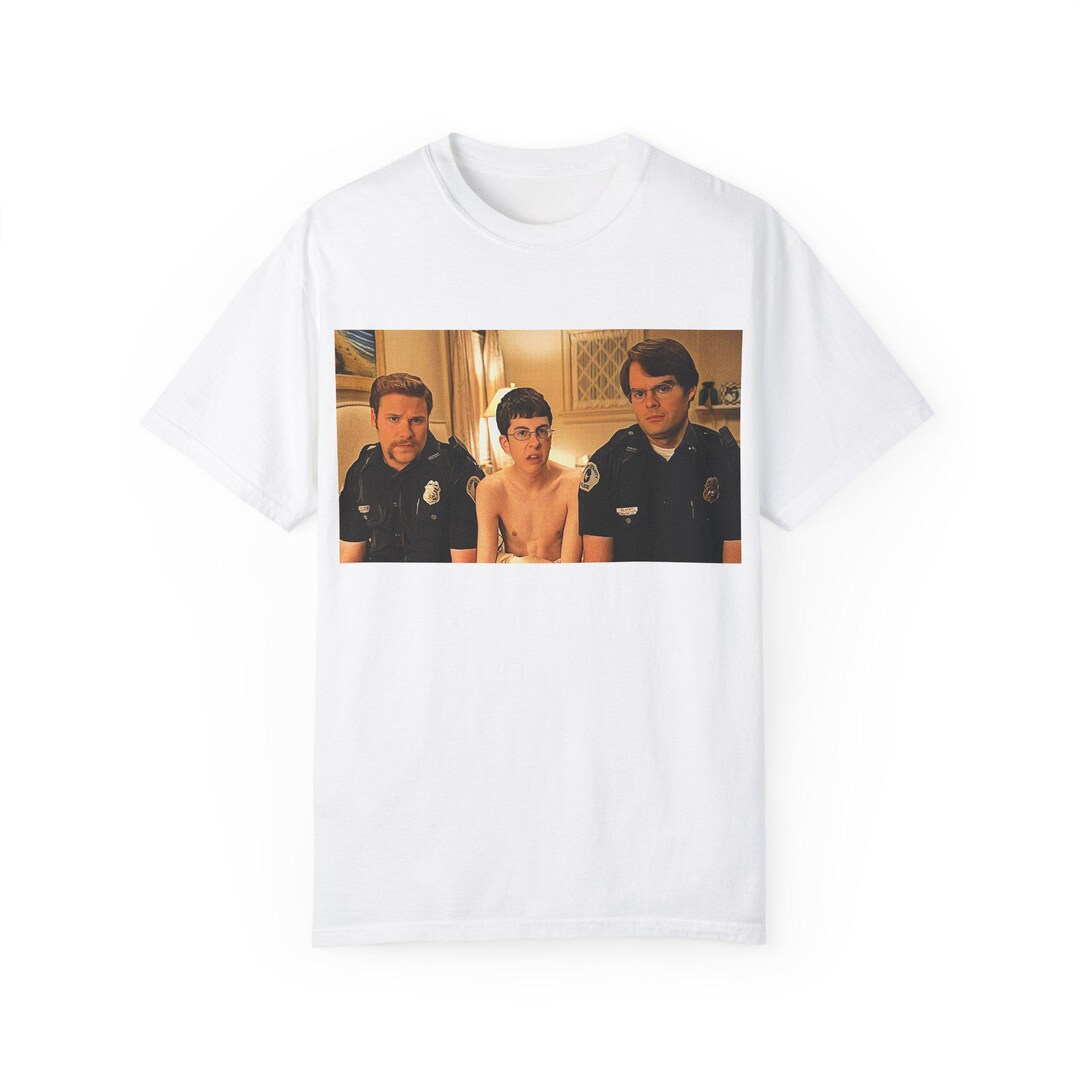 Mclovin and Cops Superbad Funny T-shirt, Superbad Graphic Tee, Funny ...