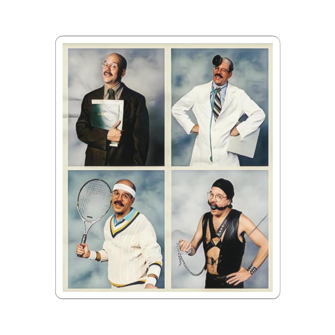 Tobias Funke Headshots Funny Kiss-cut Stickers, Funny Sticker, Arrested ...
