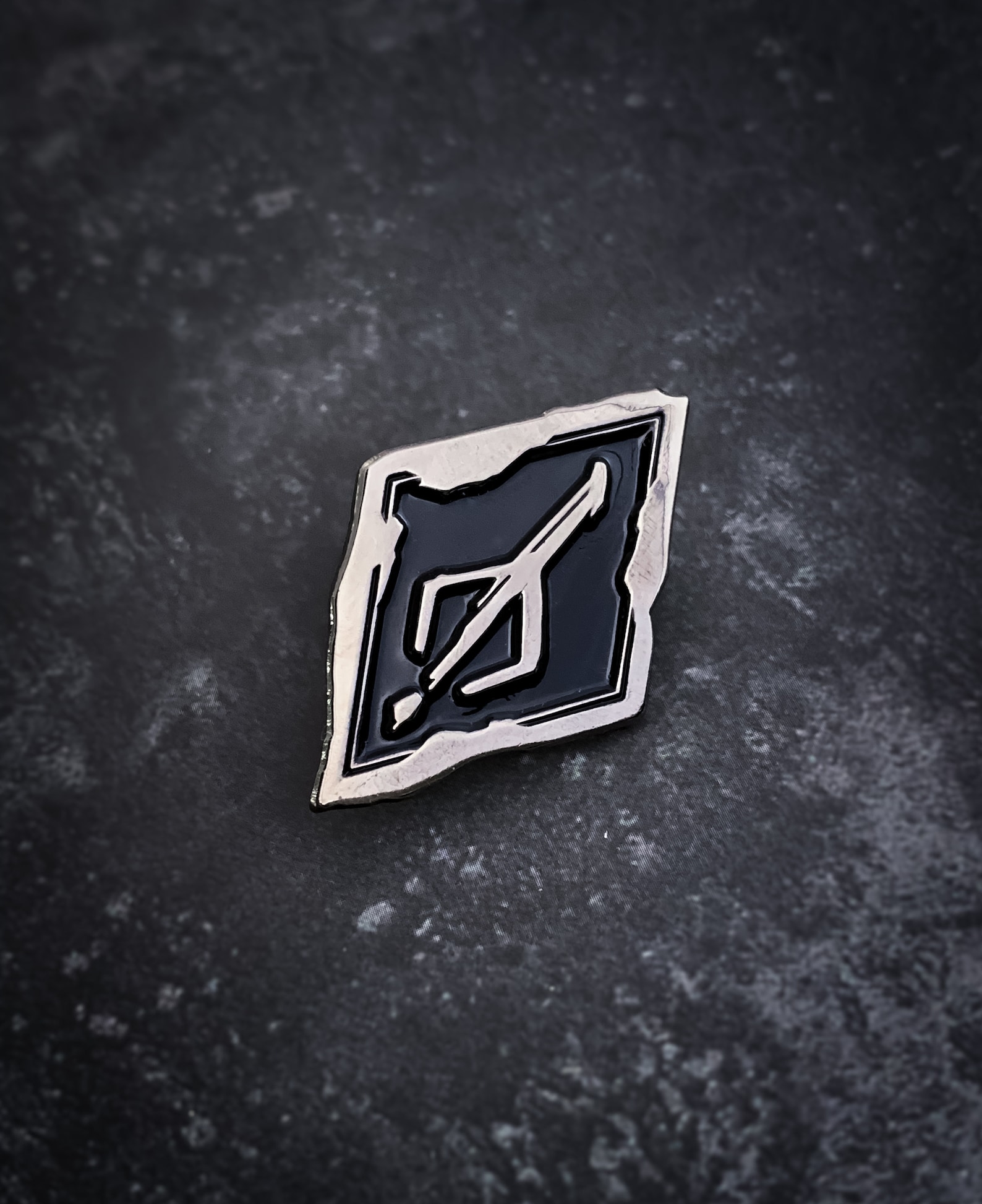 Hunter's Mark Enamel Pin - Etsy