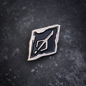 Hunter's Mark Enamel Pin - Etsy