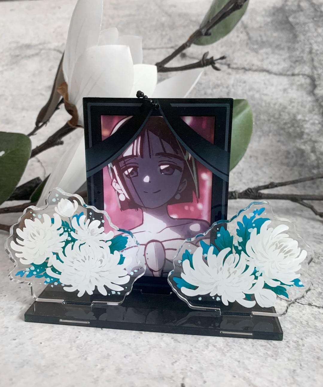 Funeral Frame Card Holder Standee Charm - Etsy