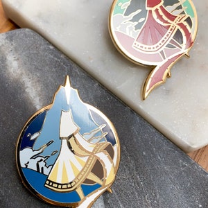Journey Enamel Pin - Etsy
